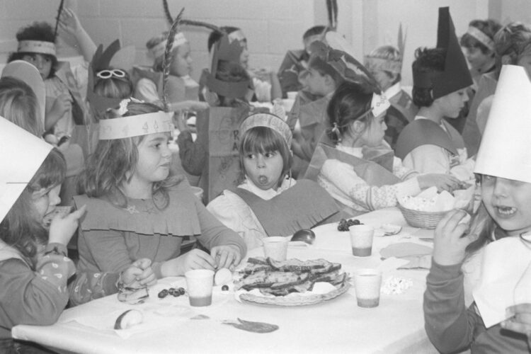 Old Photo Album: Feasting children | News, Sports, Jobs - The Express